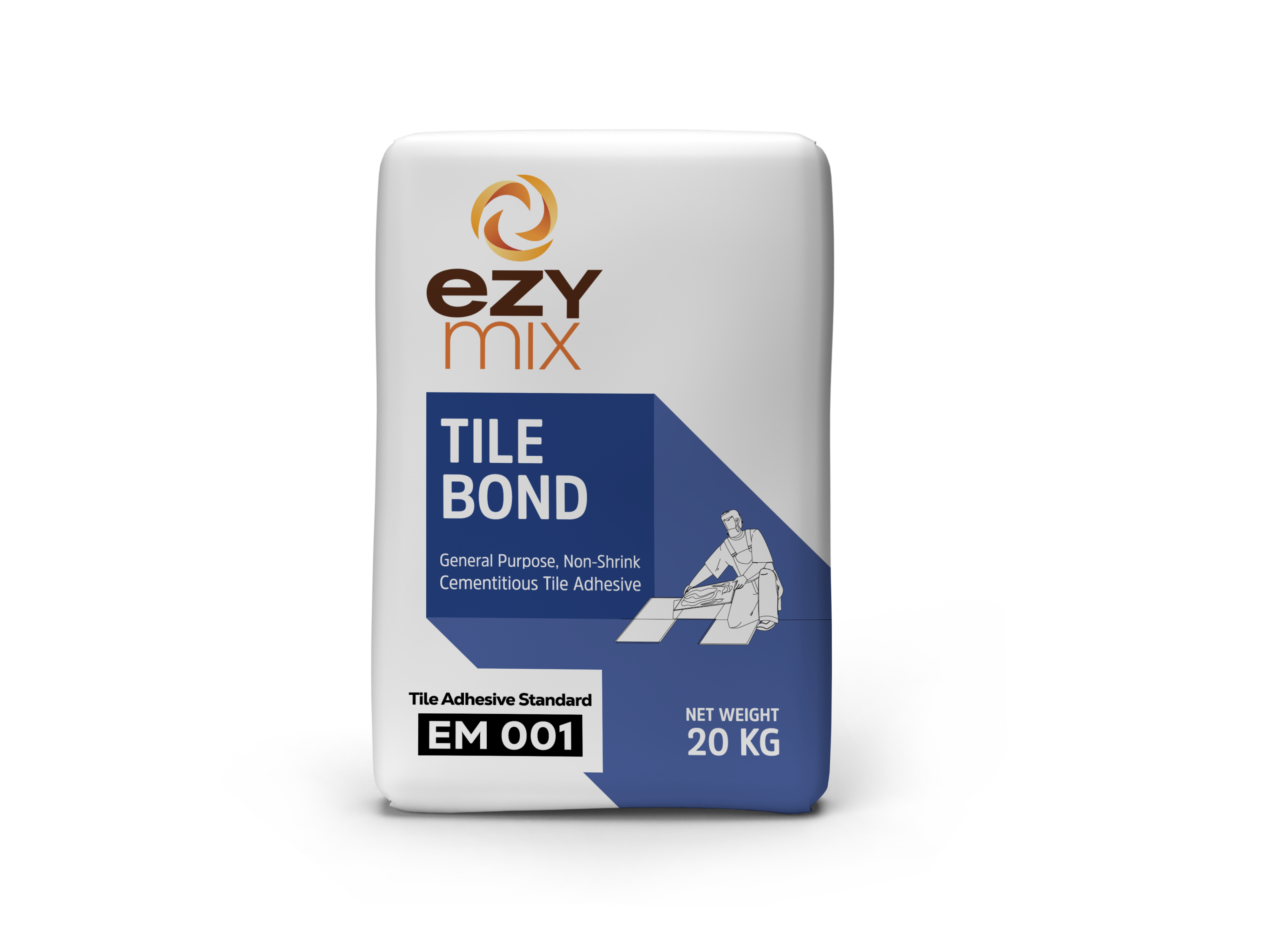 Tile Adhesive Standard EM-001– ezy-mix
