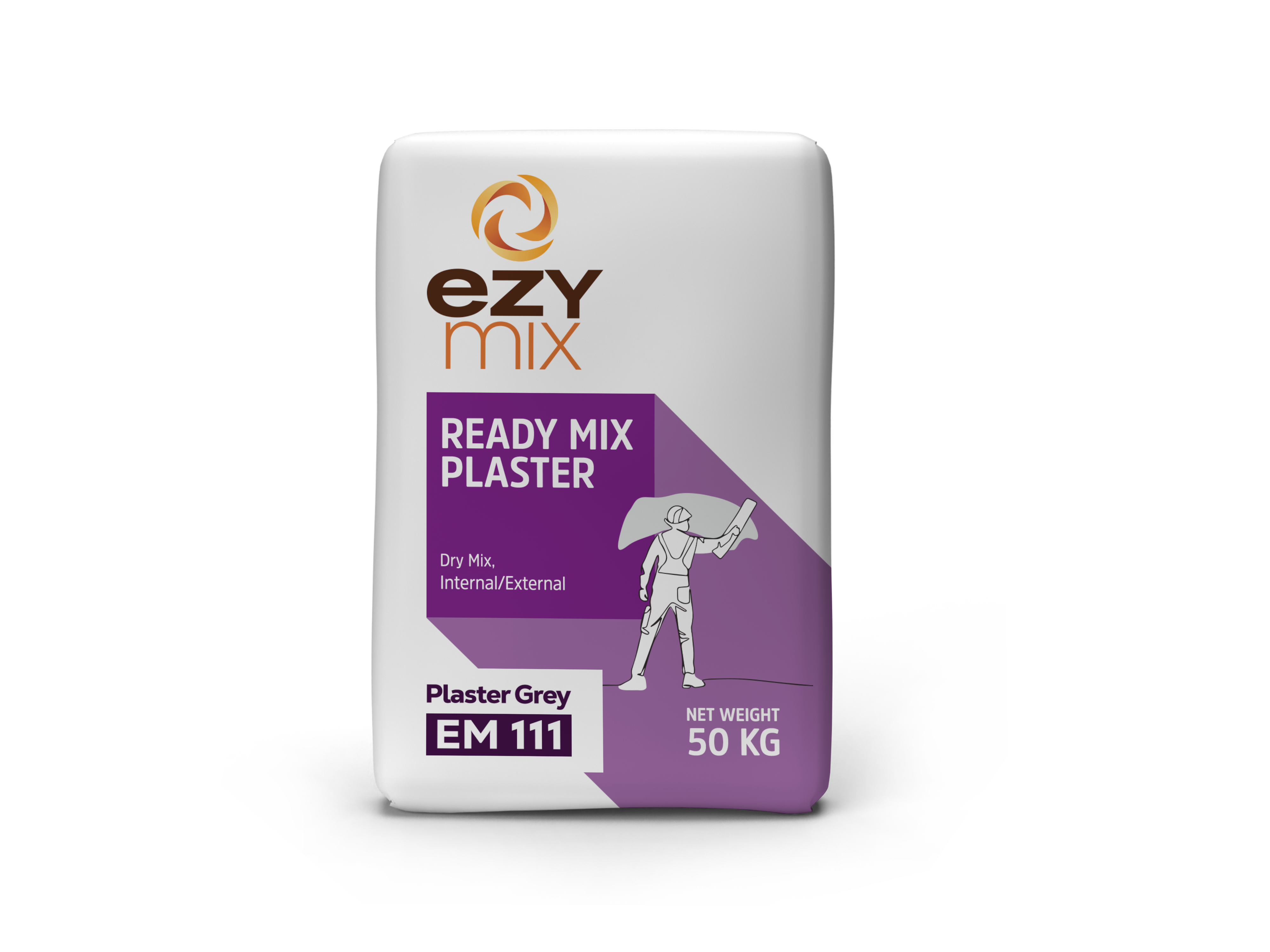 Premix Plaster Grey EM 111– ezy-mix